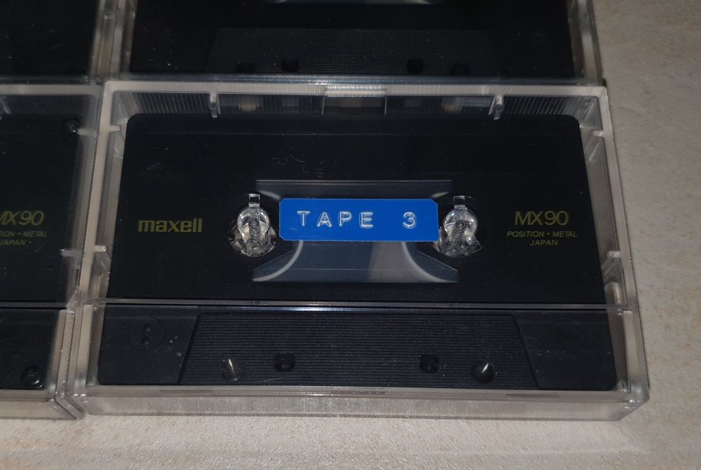 LOT DE 14 KASSETTE MAXELL MX90 POSITION IEC TYPE IV METAL (Gebraucht) in Biel/Bienne für CHF 94 ...