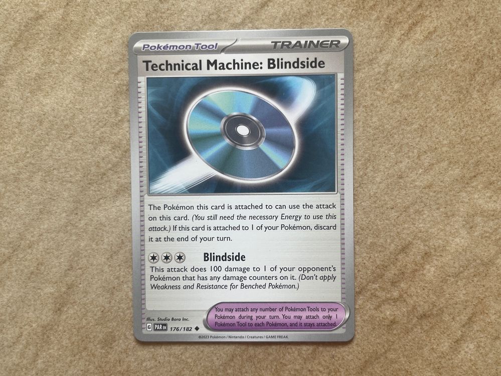 Carte Pokemon Technical Machine: Blindside - Paradox Rift EN (Gebraucht) in Vernayaz für CHF 1 ...