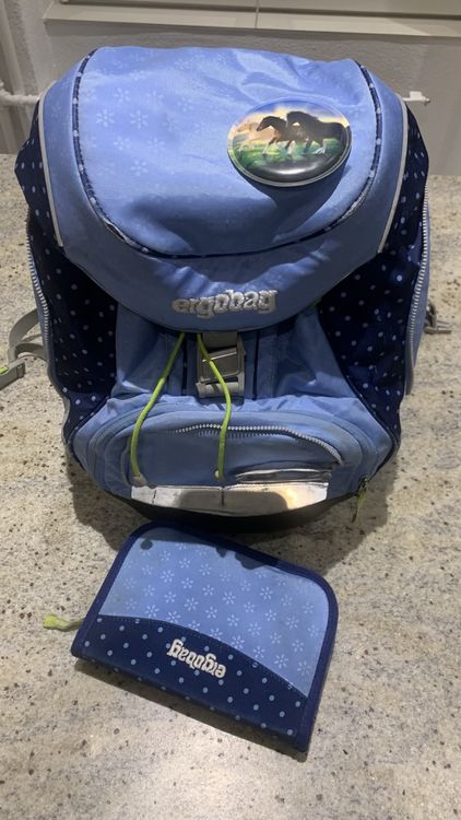 Ergobag Schulrucksack mit Etui (Gebraucht) in Lenzburg für CHF 11 – mit ...