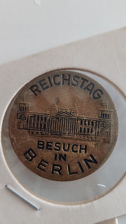 Alter Antstecker | Reichstag - Besuch in Berlin | (LH10) | Kaufen auf Ricardo