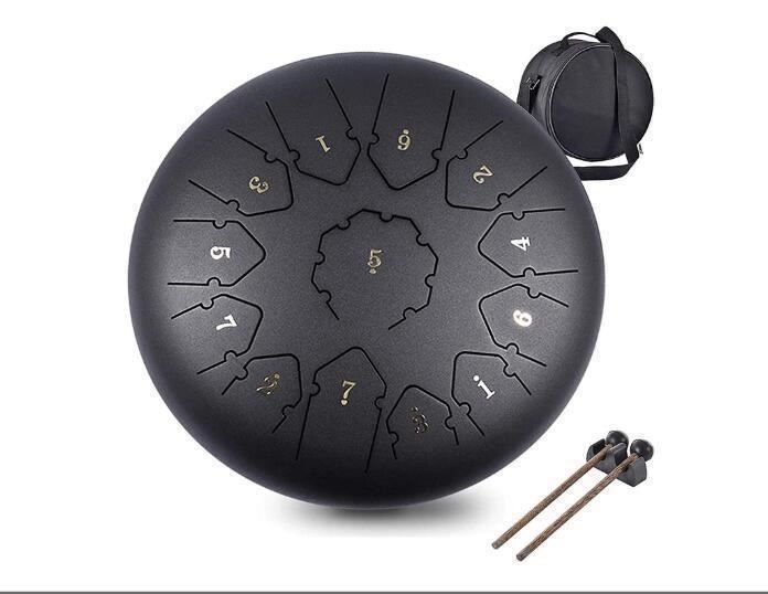 Zungentrommel Tongue Drum 12 Zoll 13 Tone Steel Pan Töne (Neu (gemäss ...