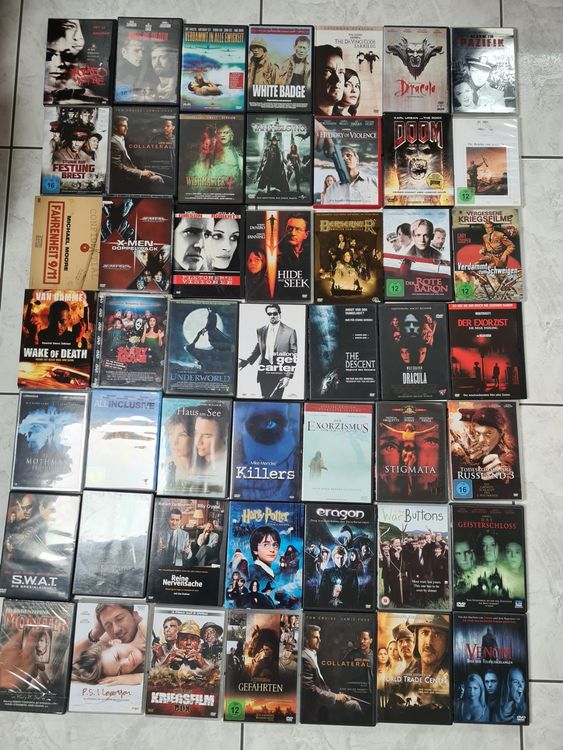 Grosse DVD Sammlung mit neuem Blu-Ray Player zum Superpreis (Neu (gemäss Beschreibung)) in ...