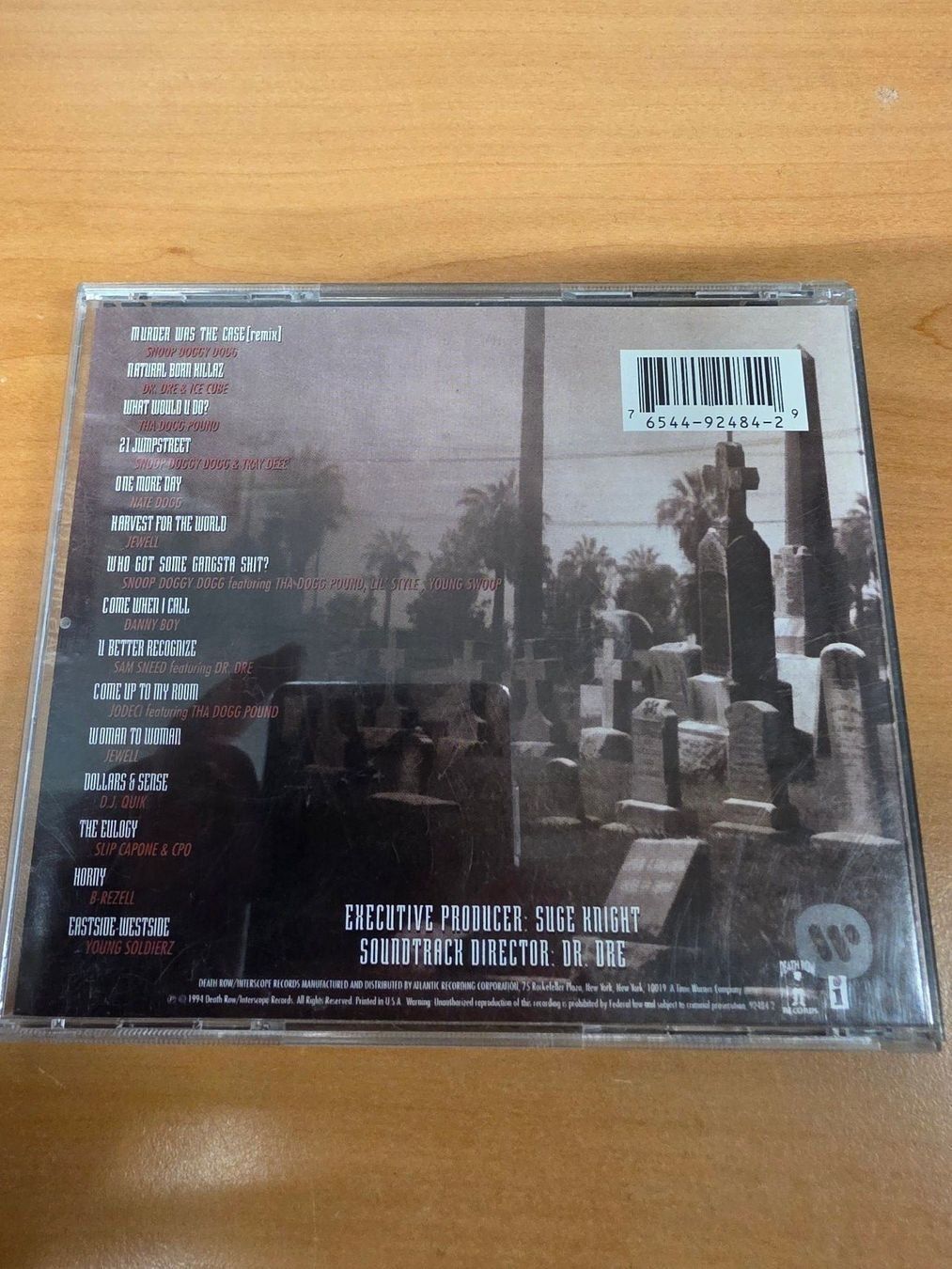 CD - Various – Murder Was The Case (The Soundtrack) (Gebraucht) in ...