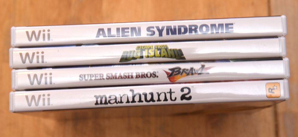 Alien Syndrome+Bug Island+Super Smash Bros+Manhunt 2 (CIB) | Kaufen auf ...