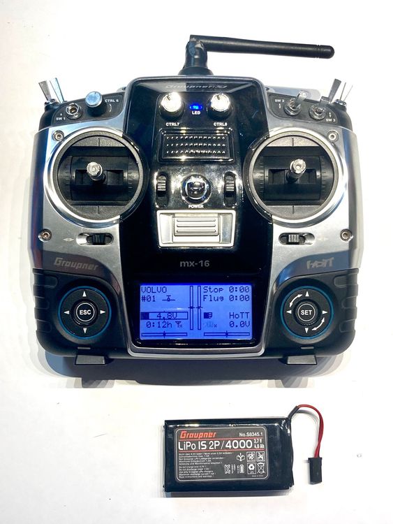 Graupner MX-16 HoTT 2.4GHz 8 Voies sans récepteur | Kaufen auf Ricardo