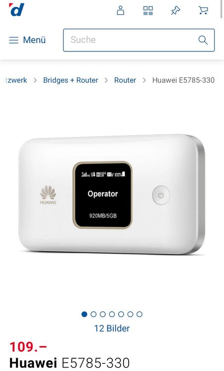 Huawei Mobile Wifi E5785 | Kaufen auf Ricardo