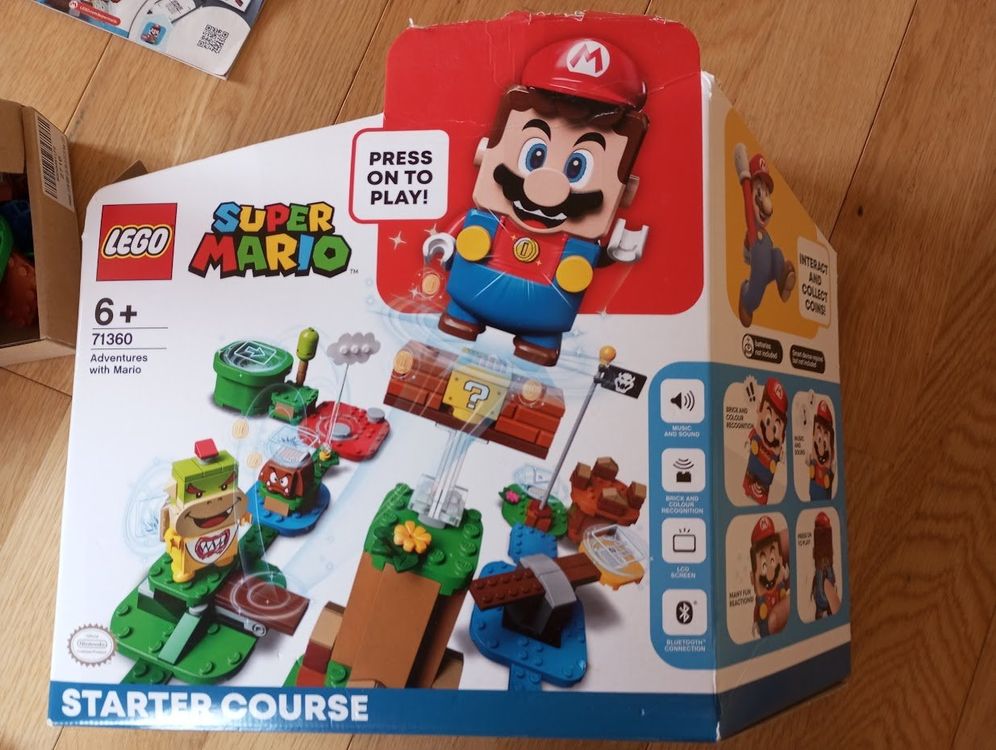 LEGO Super Mario Starter Set 71360, Abenteuer mit Mario | Kaufen auf ...