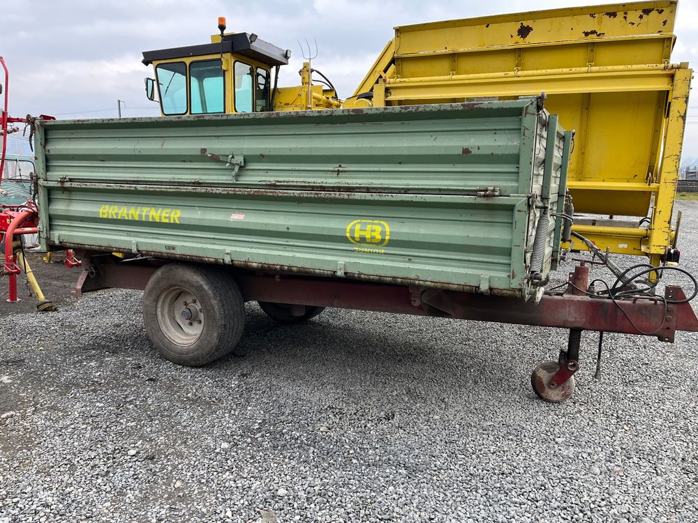 Kipper Kippanhänger Dreiseitenkipper Brantner EK65 (Gebraucht) in ...