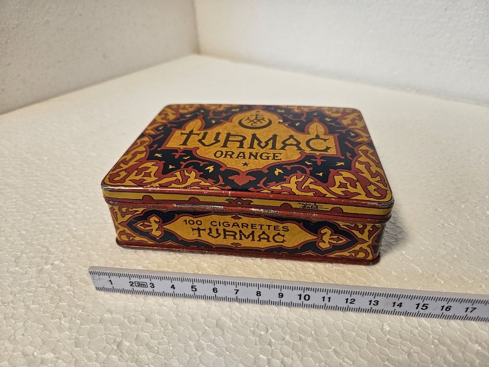 Blechdose Turmac orange (Gebraucht) in Haslen GL für CHF 15 – mit ...