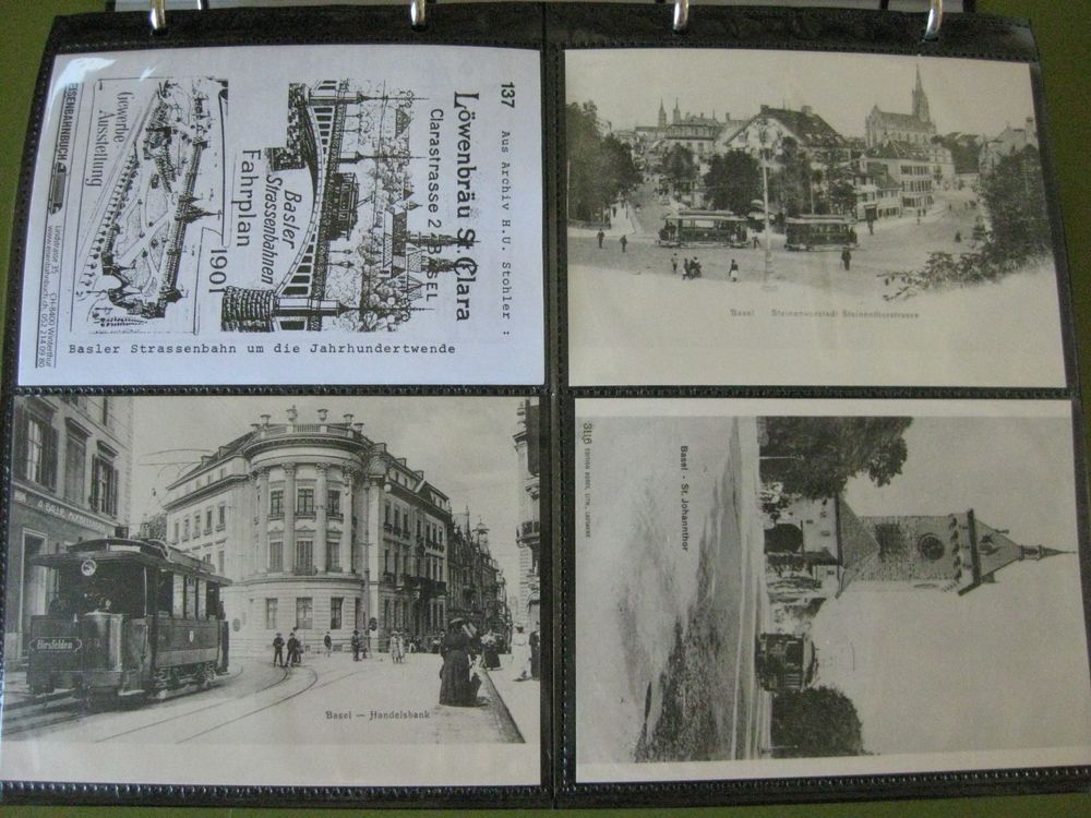 AK Serie Basler Strassenbahnen 3 (Neu (gemäss Beschreibung)) in Malters für CHF 39 – mit ...