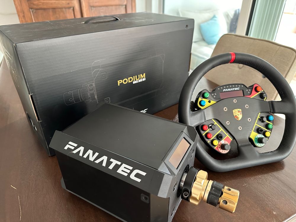 Fanatec Podium DD1 mit Porsche Podium Wheel Rim (Gebraucht) in Kaisten ...