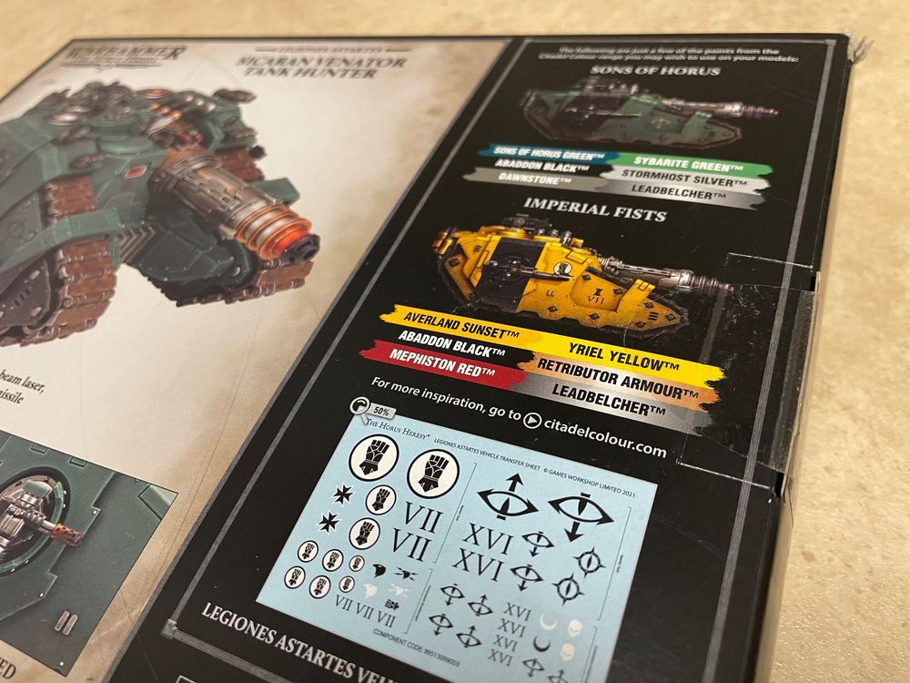 WARHAMMER THE HORUS HERESY: SICARAN VENATOR | Kaufen auf Ricardo
