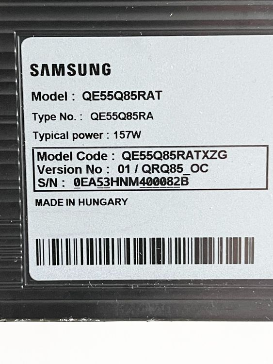 Samsung QE55 Q85 RAT (Defekt) in Olten für CHF 1 – nur Abholung auf ...