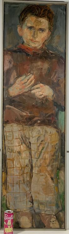 Alfred Stocki (1906-1988 )Gemälde von einer Junge | Kaufen auf Ricardo