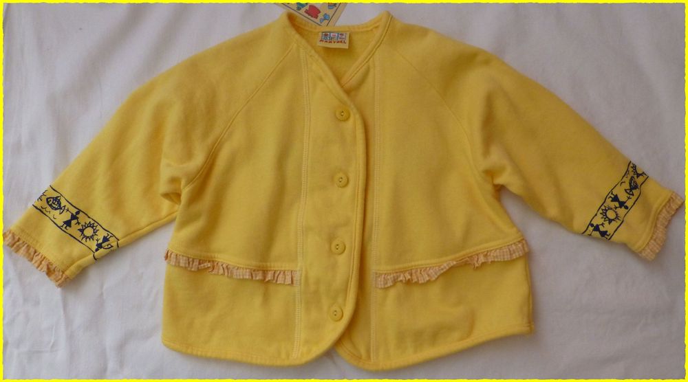 🌞 Leichte Sweatjacke Sonnenschein Gr. 98 (Neu (gemäss Beschreibung)) in ...