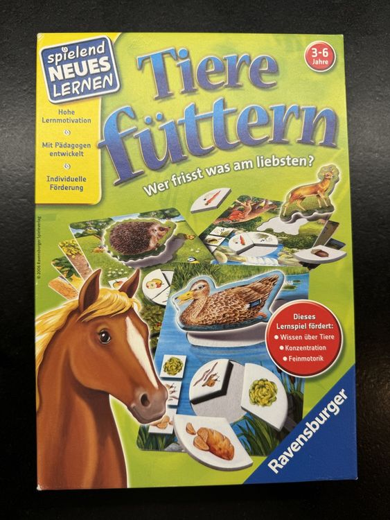 Ravensburger Lernspiel Tiere füttern 3-6J (Gebraucht) in Muri b. Bern ...