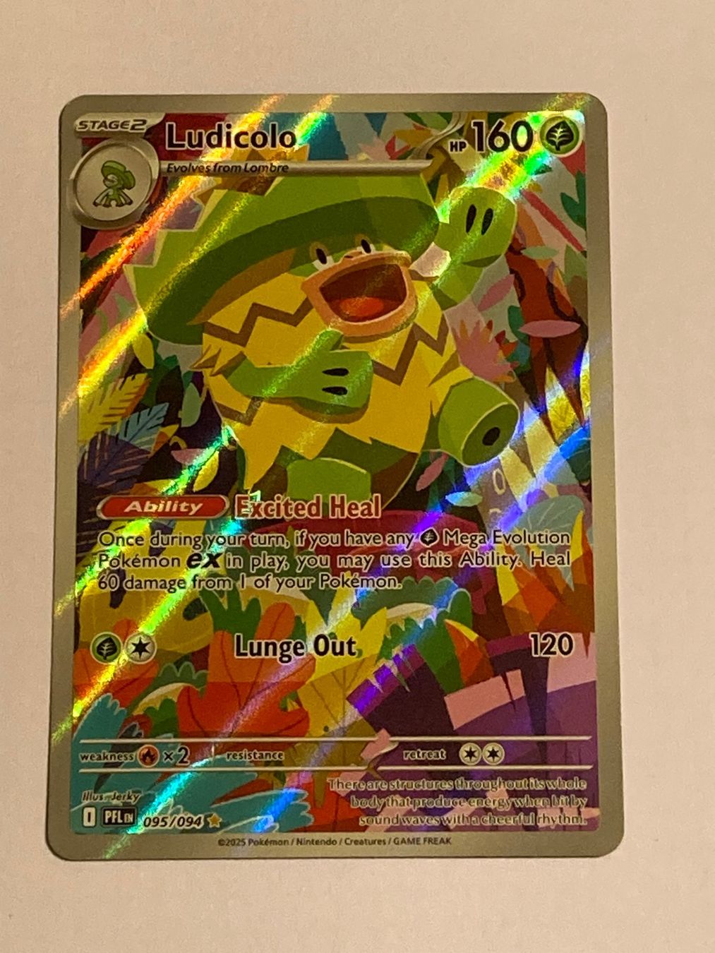 Pokemon PHANTASMAL Ludicolo 095 / 094 🇬🇧 EN (Neu (gemäss Beschreibung ...
