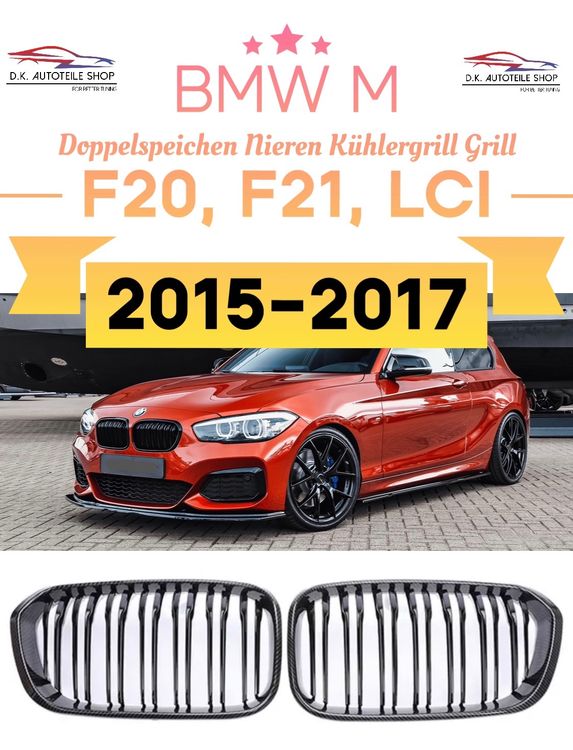 BMW F20, F21, LCI M Doppelspeichen Nieren Kühlergrill Grill | Kaufen auf Ricardo