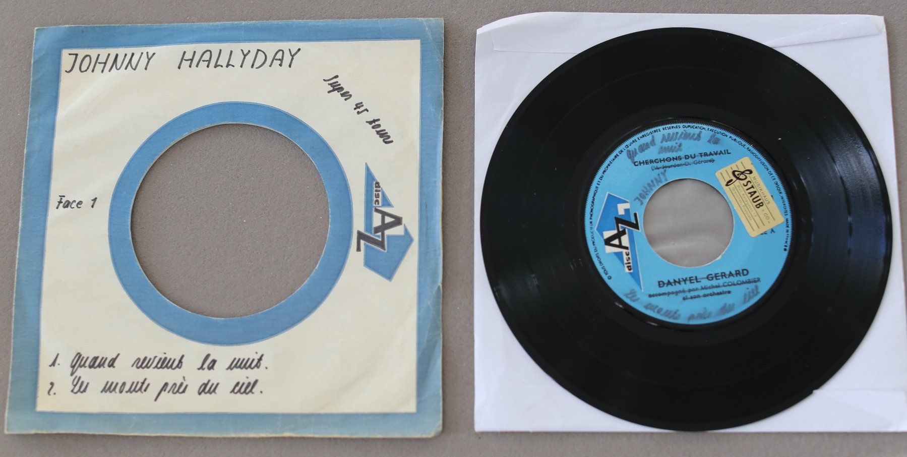 Single/EP, Johnny Hallyday, Fehlpressung mit falschem Label (Gebraucht ...