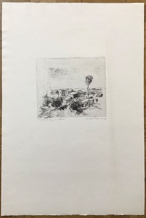 Sehr Interessante Radierung Unleserlich Signiert (Gebraucht) in Root für CHF 5 – mit Lieferung ...