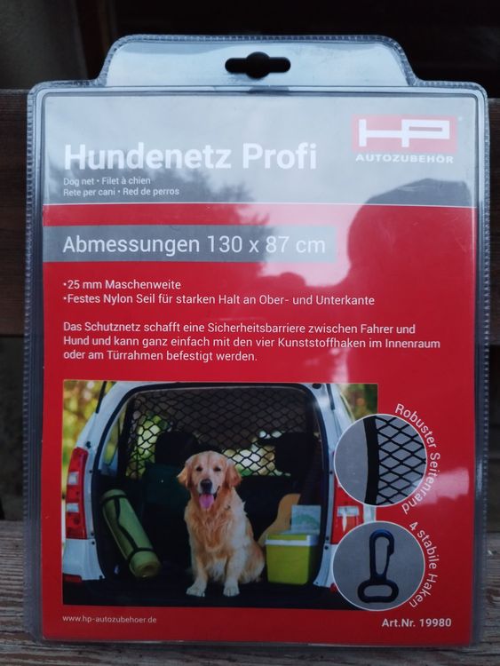 Hundenetz für ins Auto 130x87cm, (neu!) | Kaufen auf Ricardo