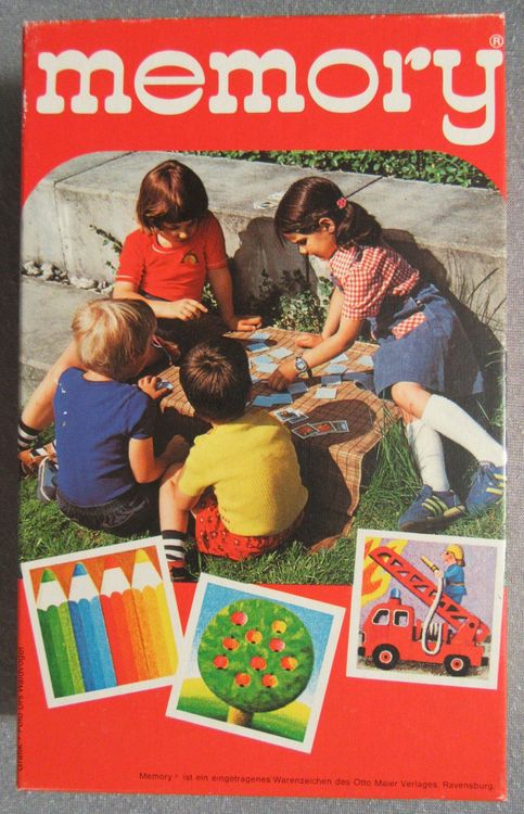 memory - für Kinder ab 4 Jahren - 66 gemalte Bildkarten | Kaufen auf ...
