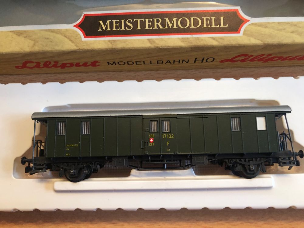 Liliput 27550 SBB Gepäckwagen F 2-Achser | Acheter sur Ricardo