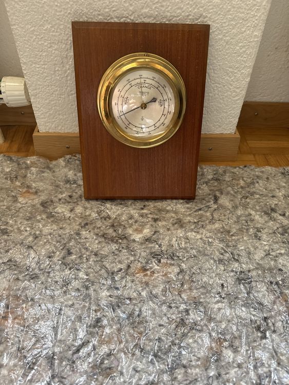 Wempe Messing Barometer (Gebraucht) in Siebnen für CHF 39 – mit Lieferung auf Ricardo kaufen