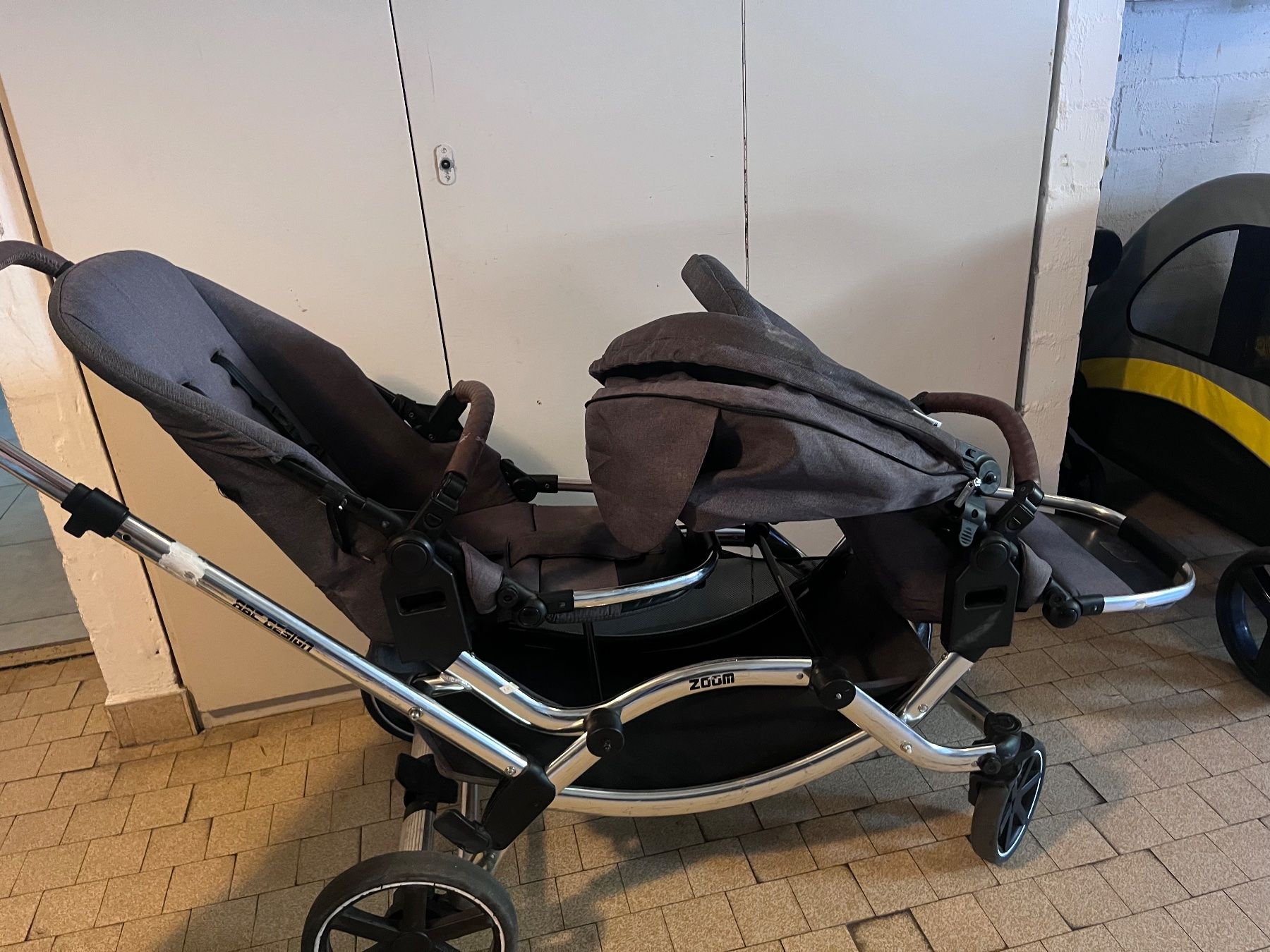 ABC Design Zoom Geschwisterwagen, Grau (Gebraucht) in Frauenfeld für ...