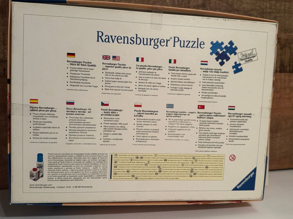 Ravensburger und Trefi Puzzle Sammlung.2 x 1000 und 1 x 1500 (Gebraucht ...