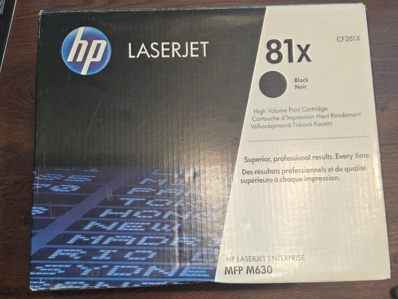 Cartouche HP 81x CF281X noire pour LaserJet Enterprise MF... (Gebraucht ...