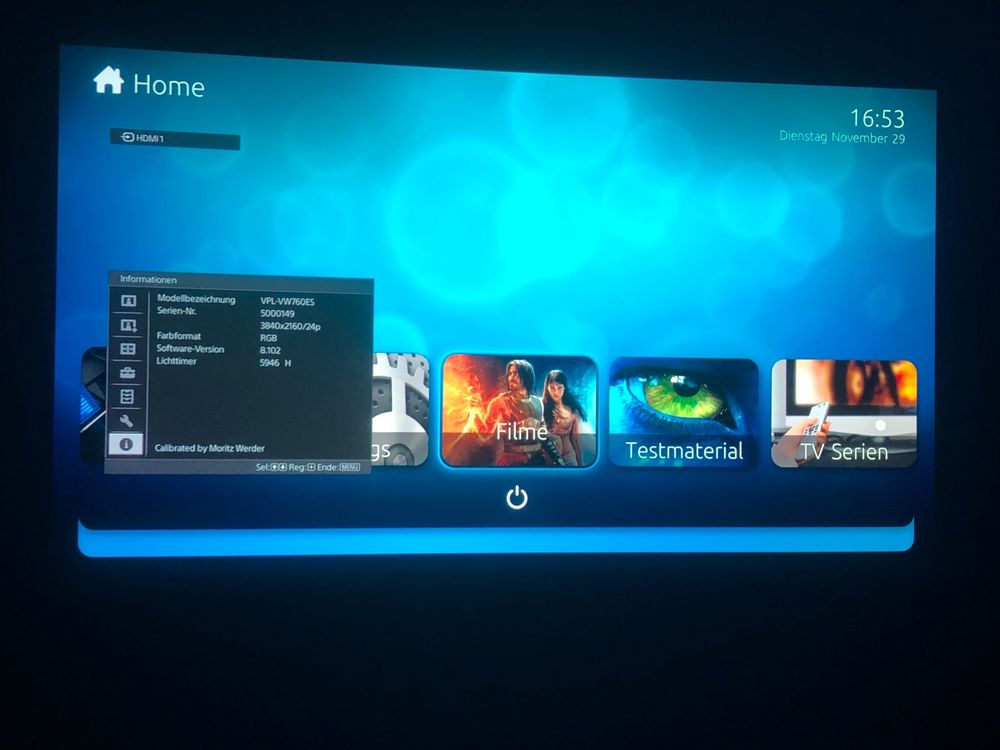 Sony VW760 Laserbeamer | Kaufen auf Ricardo