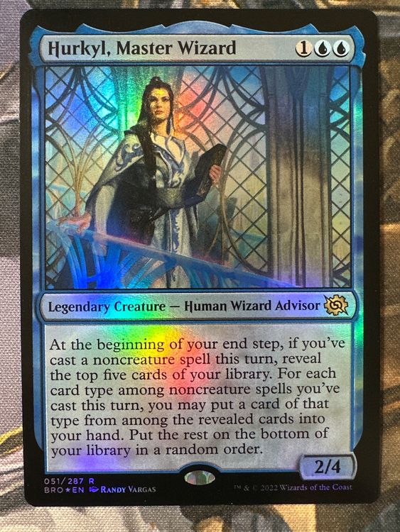 Hurkyl, Master Wizard FOIL 051/287 Brothers War (Neu (gemäss Beschreibung)) in Windlach für CHF ...