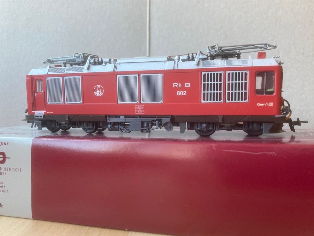 BEMO Gem 4/4 der RhB (Neu und originalverpackt) in Uster für CHF 145 – mit Lieferung auf Ricardo ...