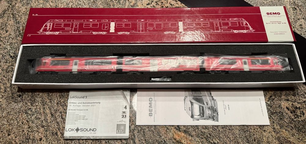 H0m Bemo @7344 101, RhB Allegra ABe 8/12 Willem Jan Holsboer (Neu ...