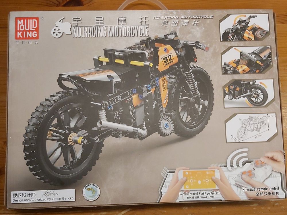 RC Motorrad MOULD KING Nr. 23005 (kompatibel mit LEGO) | Kaufen auf Ricardo