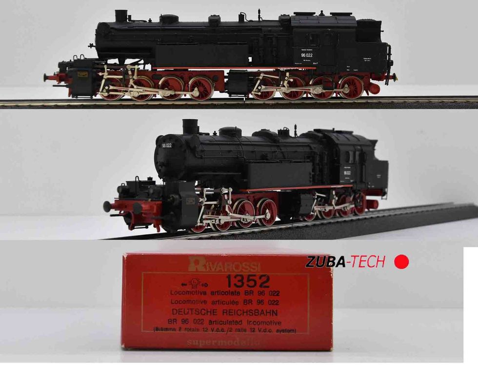 Rivarossi 1352 Dampflok BR 96 DR H0 GS Analog mit OVP | Kaufen auf Ricardo