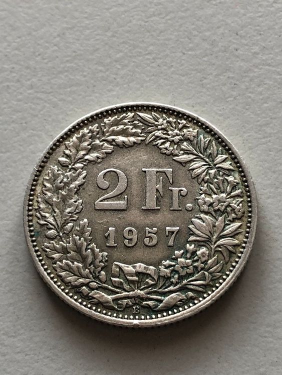 2 Fr. 1957 | Kaufen auf Ricardo