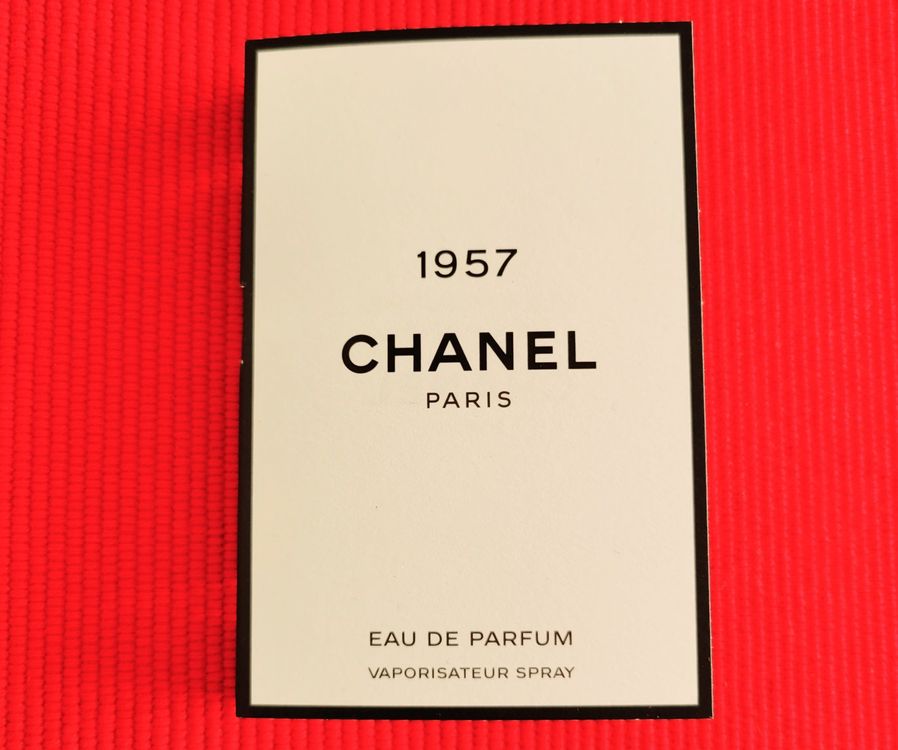 Chanel 1957 Eau de Parfum 1,5ml Muster Probe unisex (Neu (gemäss ...