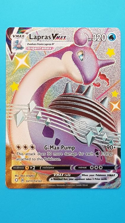 Lapras V + Lapras VMAX – Shiny Rare – Shining Fates - EN (Gebraucht) in ...