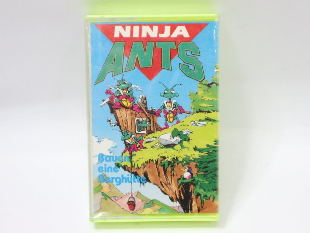 MC Kassette Ninja Ants Bauen eine Berghütte Orig. Verp. (Neu und ...
