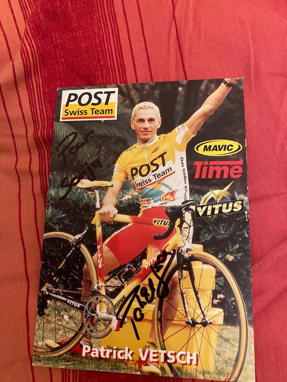 Autogrammkarte Patrick Vetsch (Gebraucht) in Rüschlikon für CHF 3 – mit ...