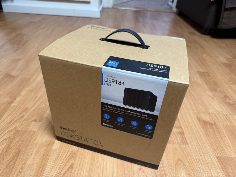 Synology DS918+ NAS, 4 baies, 16 To (4x4To), parfait état (Gebraucht ...