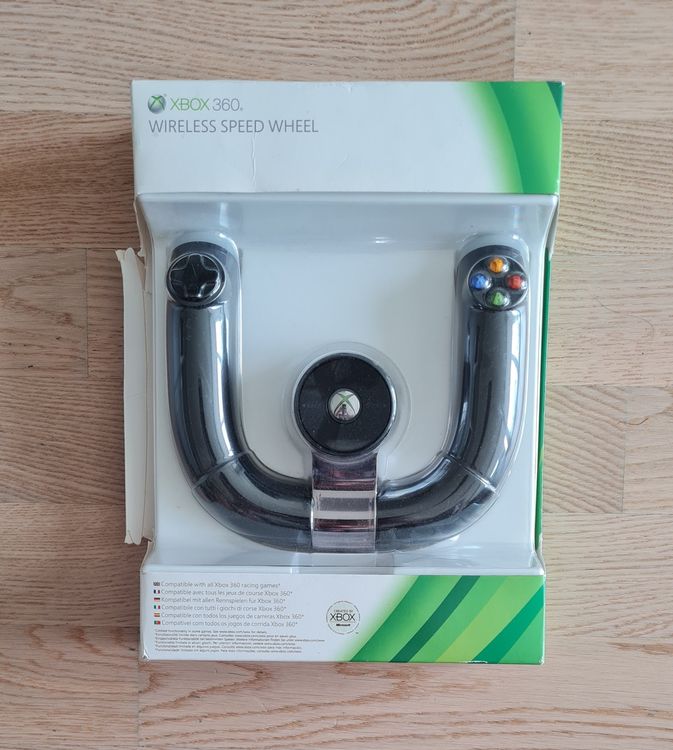 Original XBOX 360 Wireless Speed Wheel - TOP Zustand - OVP | Kaufen auf ...