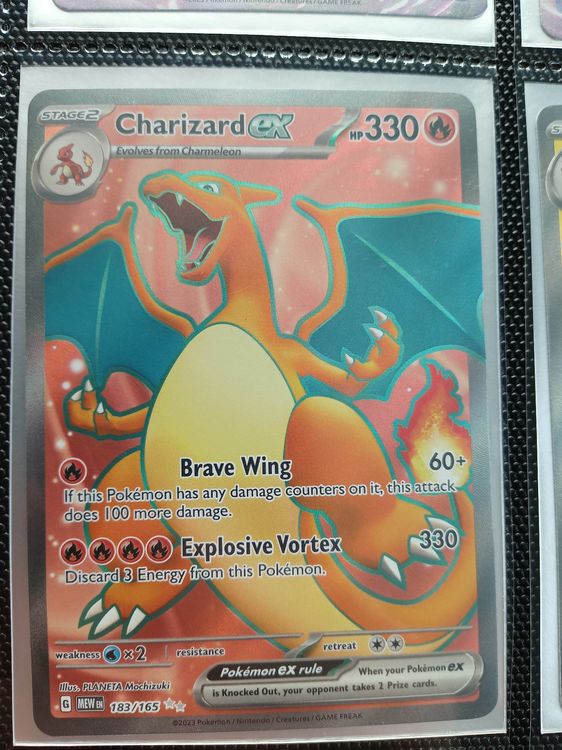 Charizard ex Full Art - Pokemon 151 | Kaufen auf Ricardo