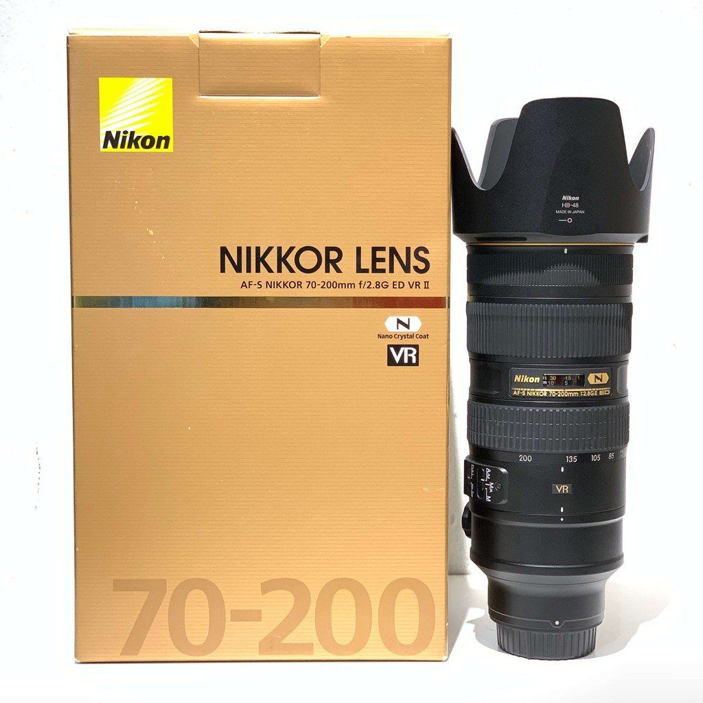 Nikon 70-200mm F/2.8 VR LENS +UV FILTER+ 6 Months Guarantee (Neu ...