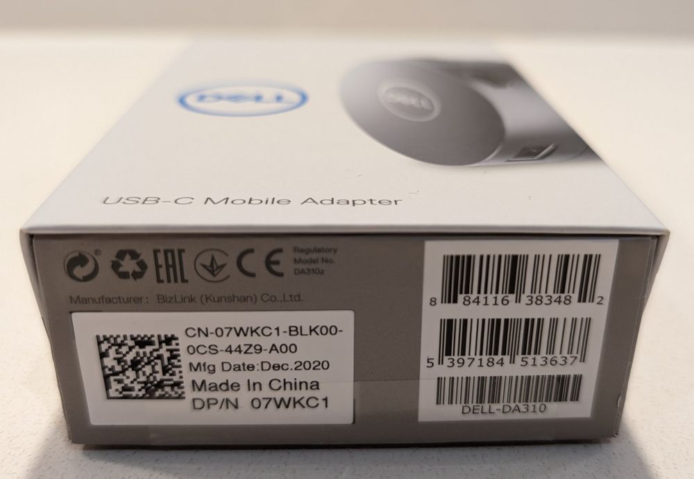 Dell USB-C Mobile Adapter DA310 - Laptop Dockingstation (Neu und ...