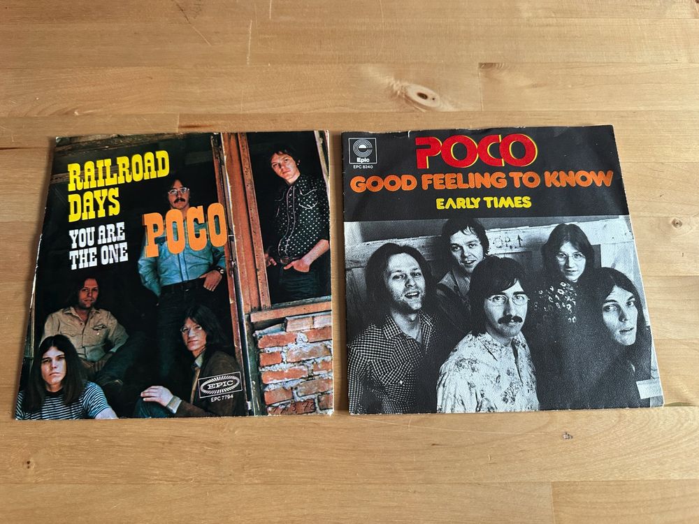 POCO tolle Singles BUFFALO SPRINGFID Country 70's Top Kult (Gebraucht ...