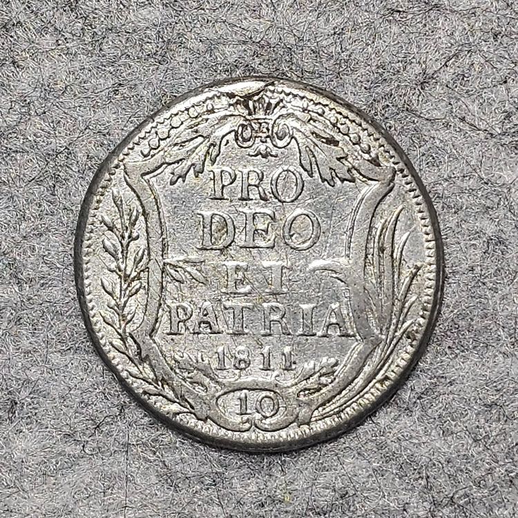 Zürich, Canton - 1811 - 10 schilling (TTB/SS) (Gebraucht) in Bullet für ...