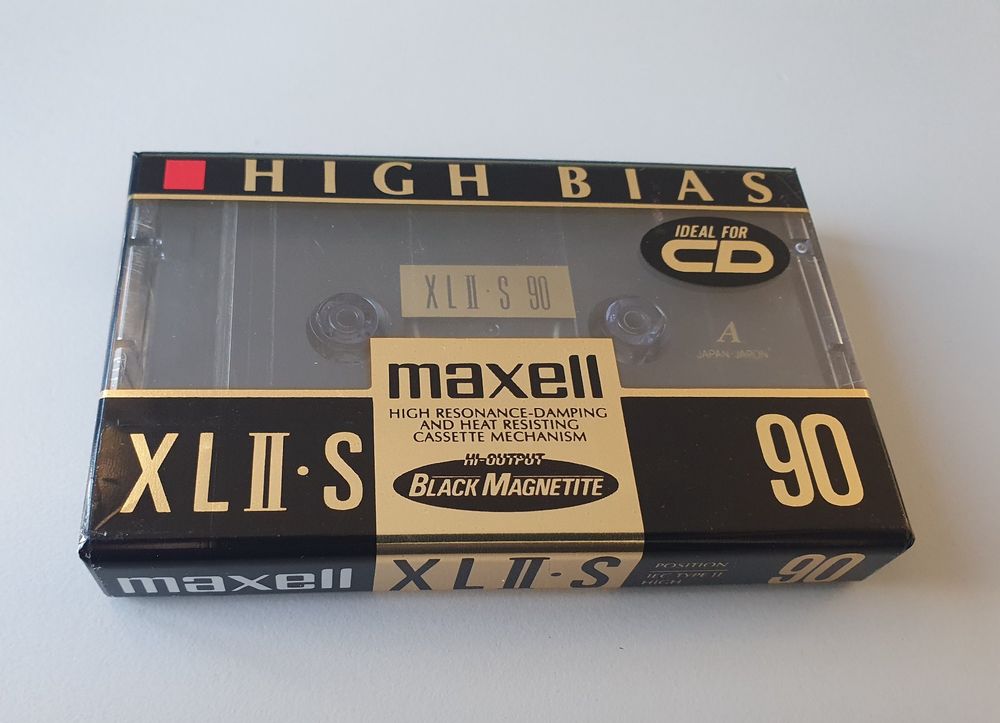 K7 VIÈRGE MAXELL XLII S 90 HIGH BIAS NEUVE ET EMBALLÉE OVP | Kaufen auf Ricardo